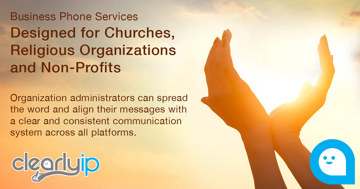 Phone services for religious and non-profit organizations | ClearlyIP