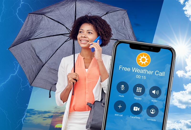 Free Weather Call | ClearlyIP